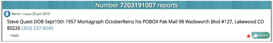 Montagraph AKA Steve Quest Phone Number - Social Media's Most Wanted